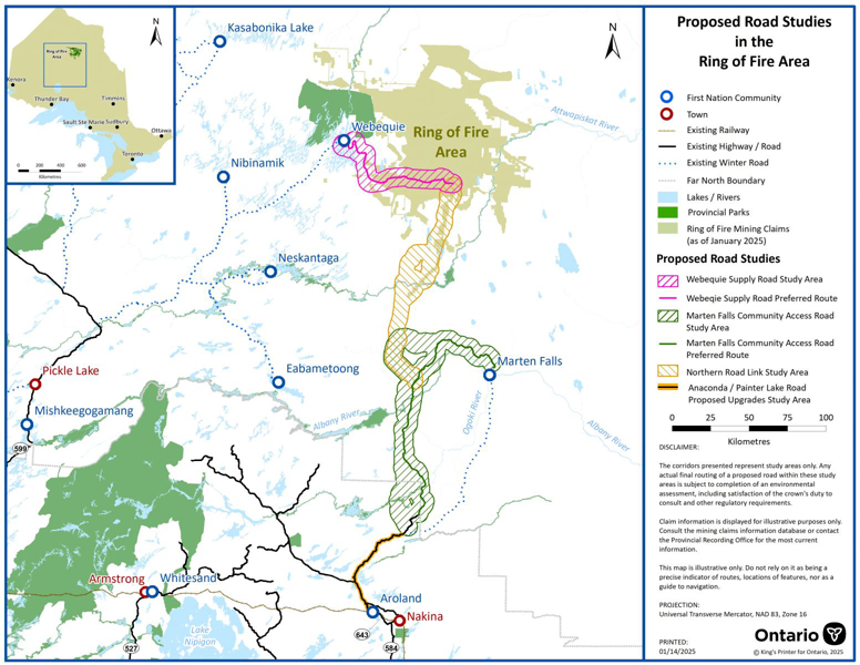 Ontario and Aroland First Nation Sign Historic Agreement Connecting Roads to the Ring of Fire ...