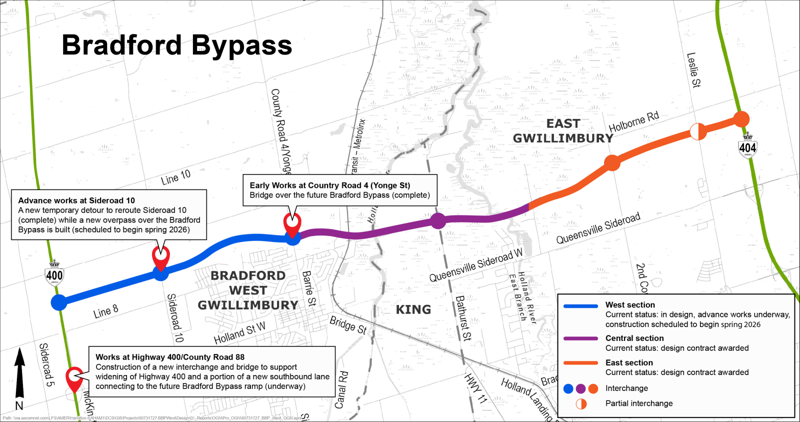 Ontario Awards Contracts to Advance Work on Bradford Bypass | Ontario ...